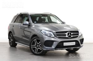 Grey Mercedes-Benz GLE 350 2018 in Riga, with an engine capacity of 3.00 L and mileage of 178 thousand km for 39900 €, photo 14 on AUTOMOTO.COM.LV