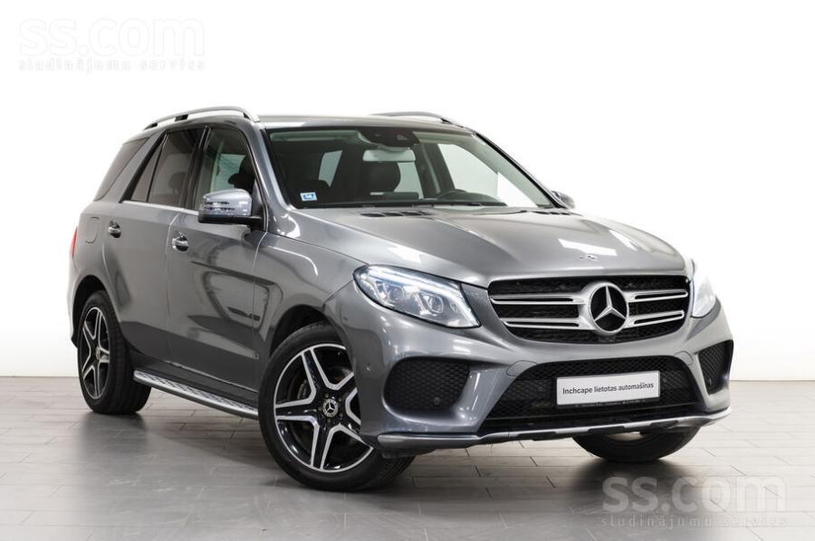 Grey Mercedes-Benz GLE 350 2018 in Riga, with an engine capacity of 3.00 L and mileage of 178 thousand km for 39900 €, photo 14 on AUTOMOTO.COM.LV