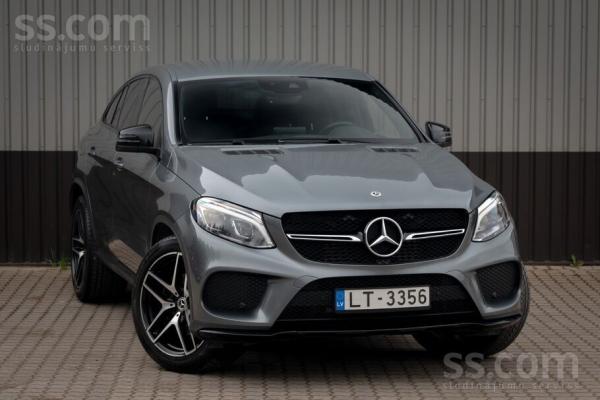 Grey Mercedes-Benz GLE 350 2018 in Tukums, with an engine capacity of 3.00 L and mileage of 158 thousand km for 28500 €, photo 1 on AUTOMOTO.COM.LV