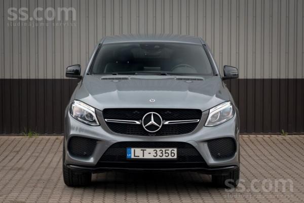 Grey Mercedes-Benz GLE 350 2018 in Tukums, with an engine capacity of 3.00 L and mileage of 158 thousand km for 28500 €, photo 2 on AUTOMOTO.COM.LV