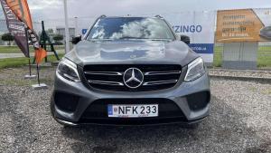 Grey Mercedes-Benz GLE 350 2018 in Marijampole, with an engine capacity of 2.99 L and mileage of 247 thousand km for 25990 €, photo 6 on AUTOMOTO.COM.LV