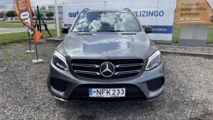 Grey Mercedes-Benz GLE 350 2018 in Marijampole, with an engine capacity of 2.99 L and mileage of 247 thousand km for 25990 €, photo 14 on AUTOMOTO.COM.LV