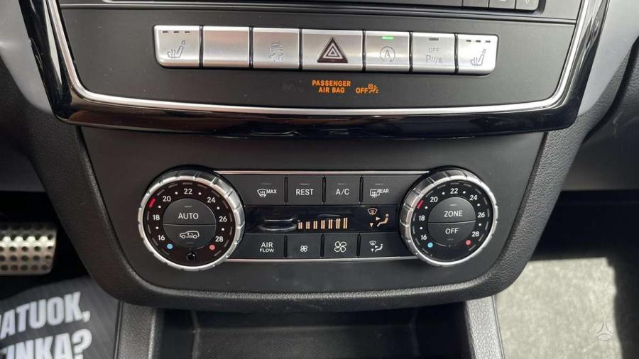 Grey Mercedes-Benz GLE 350 2018 in Marijampole, with an engine capacity of 2.99 L and mileage of 247 thousand km for 25990 €, photo 27 on AUTOMOTO.COM.LV