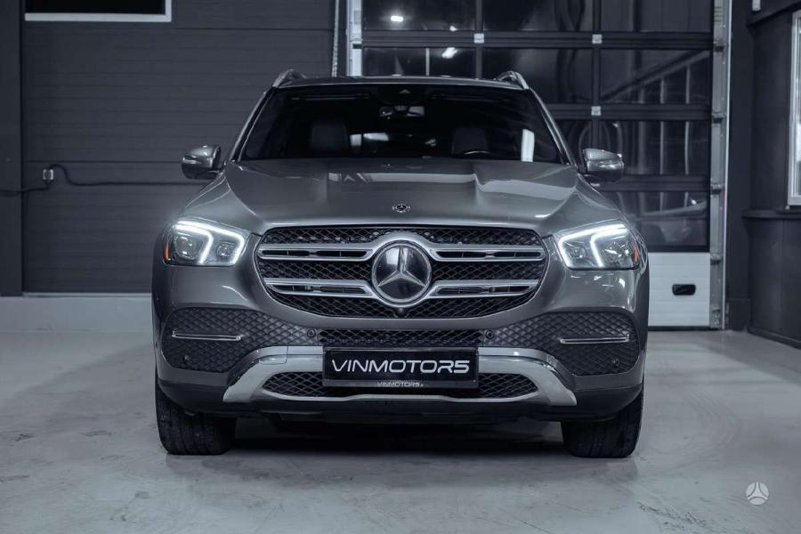 Grey Mercedes-Benz GLE 350 2020 in Vilnius, with an engine capacity of 1.99 L and mileage of 71 thousand km for 36000 €, photo 2 on AUTOMOTO.COM.LV