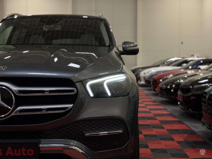 Grey Mercedes-Benz GLE 350 2020 in Vilnius, with an engine capacity of 2.00 L and mileage of 85 thousand km for 38900 €, photo 8 on AUTOMOTO.COM.LV