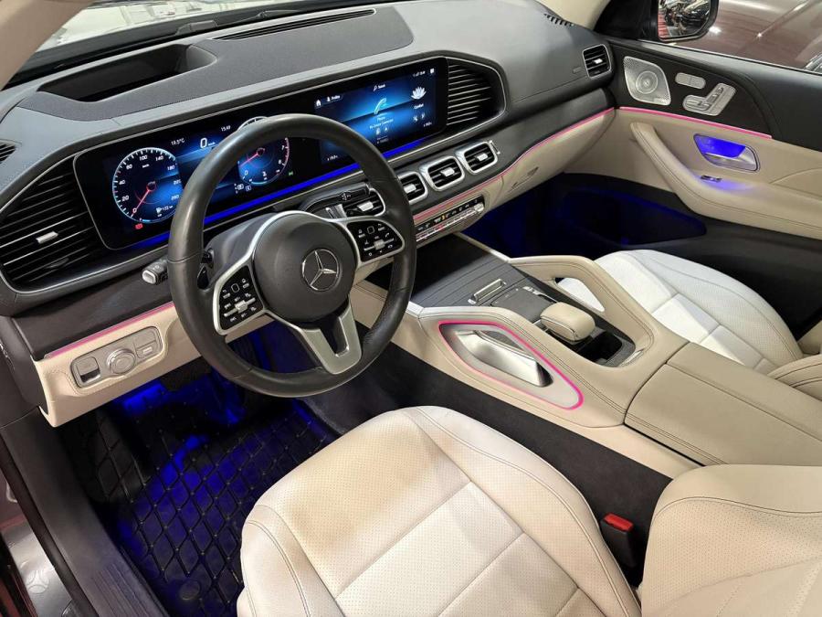 Grey Mercedes-Benz GLE 350 2020 in Vilnius, with an engine capacity of 2.00 L and mileage of 85 thousand km for 38900 €, photo 12 on AUTOMOTO.COM.LV