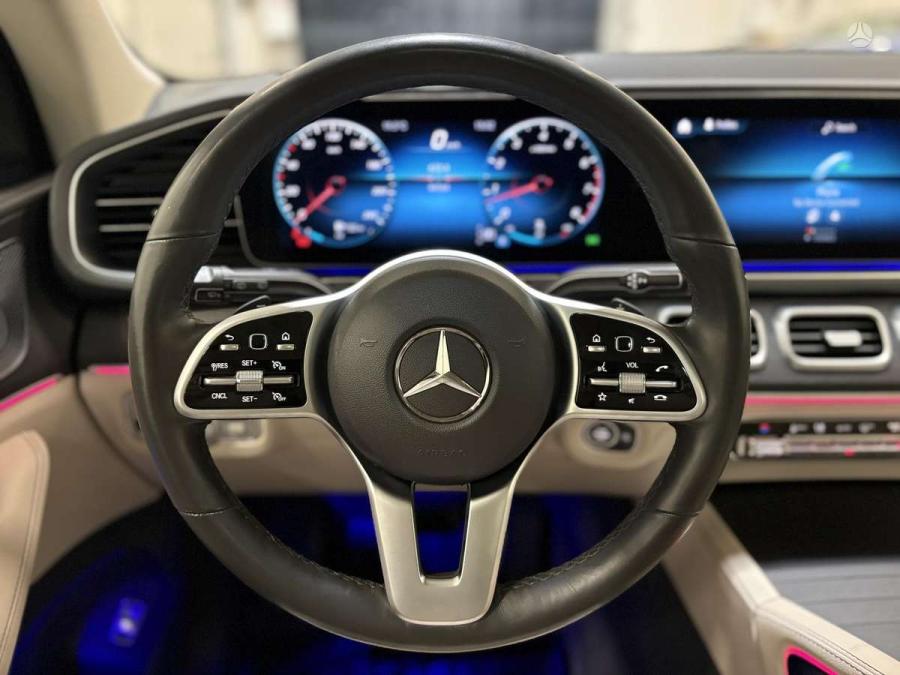 Grey Mercedes-Benz GLE 350 2020 in Vilnius, with an engine capacity of 2.00 L and mileage of 85 thousand km for 38900 €, photo 23 on AUTOMOTO.COM.LV