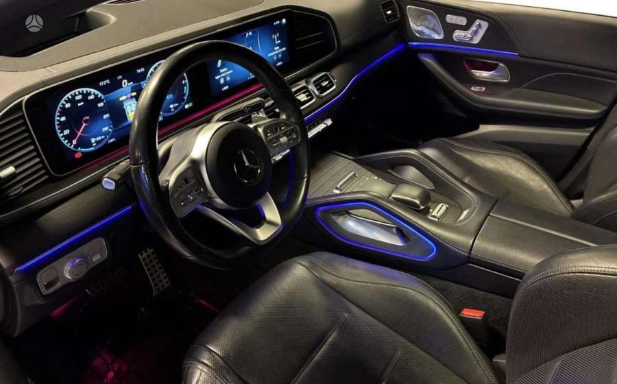 Pelēks Mercedes-Benz GLE 350 2021 Viļņa, ar dzinēja tilpumu 1.95 L un nobraukumu 112 tūkst. km par 65000 €, foto 14 vietnē AUTOMOTO.COM.LV