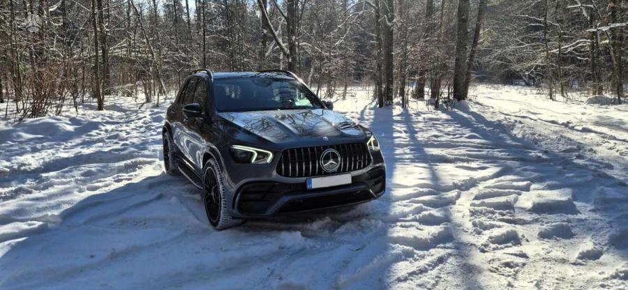 Pelēks Mercedes-Benz GLE 350 2021 Kauņa, ar dzinēja tilpumu 1.95 L un nobraukumu 85 tūkst. km par 54900 €, foto 1 vietnē AUTOMOTO.COM.LV
