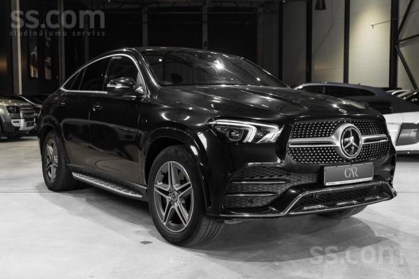 Grey Mercedes-Benz GLE 350 2021 in Riga, with an engine capacity of 2.00 L and mileage of 96 thousand km for 62600 €, photo 3 on AUTOMOTO.COM.LV