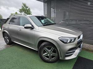 Grey Mercedes-Benz GLE 350 2021 in Vilnius, with an engine capacity of 2.93 L and mileage of 40 thousand km for 58000 €, photo 3 on AUTOMOTO.COM.LV
