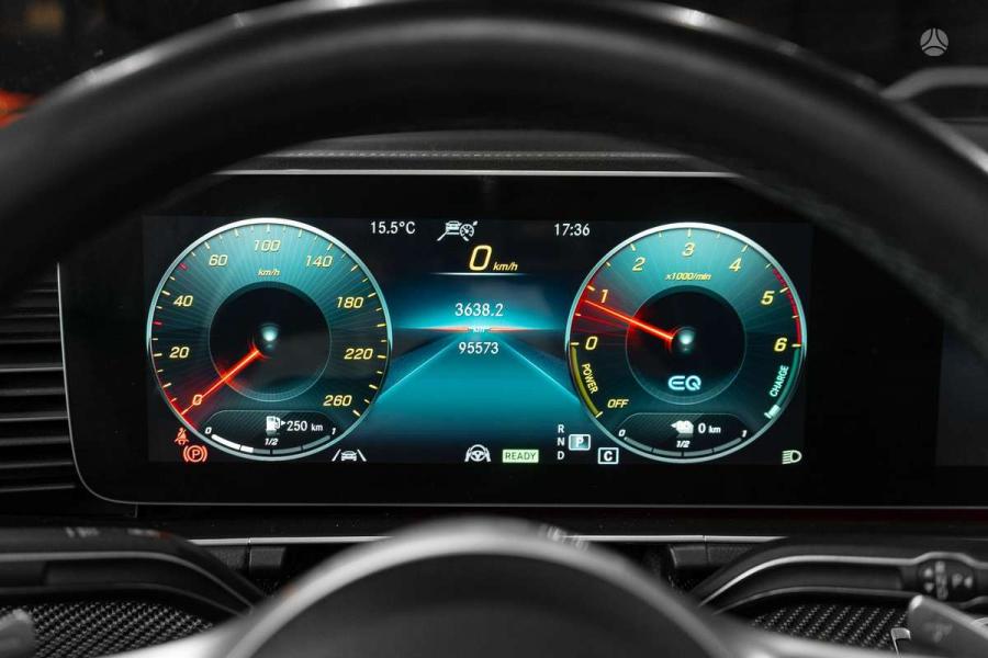 Серый Мерседес ГЛE 350 2021 в Рига, объемом двигателя 1.95 л и пробегом 96 тыс. км за 58900 €, фото 20 на AUTOMOTO.COM.LV