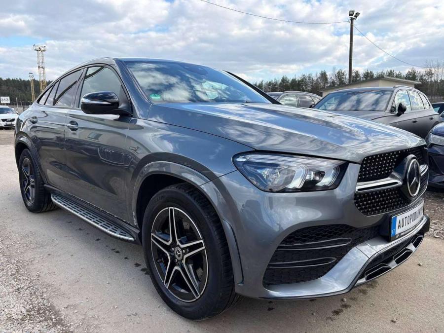 Серый Мерседес ГЛE 350 2021 в Вильнюс, объемом двигателя 2.00 л и пробегом 150 тыс. км за 49990 €, фото 3 на AUTOMOTO.COM.LV
