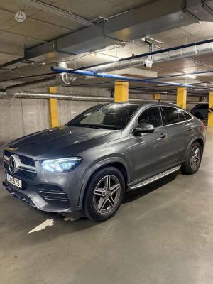 Grey Mercedes-Benz GLE 350 2021 in Vilnius, with an engine capacity of 1.99 L and mileage of 33 thousand km for 62800 €, photo 6 on AUTOMOTO.COM.LV