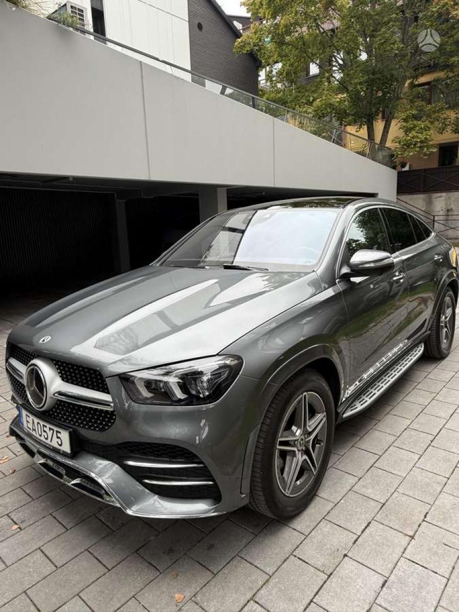 Grey Mercedes-Benz GLE 350 2021 in Vilnius, with an engine capacity of 1.99 L and mileage of 33 thousand km for 62800 €, photo 12 on AUTOMOTO.COM.LV