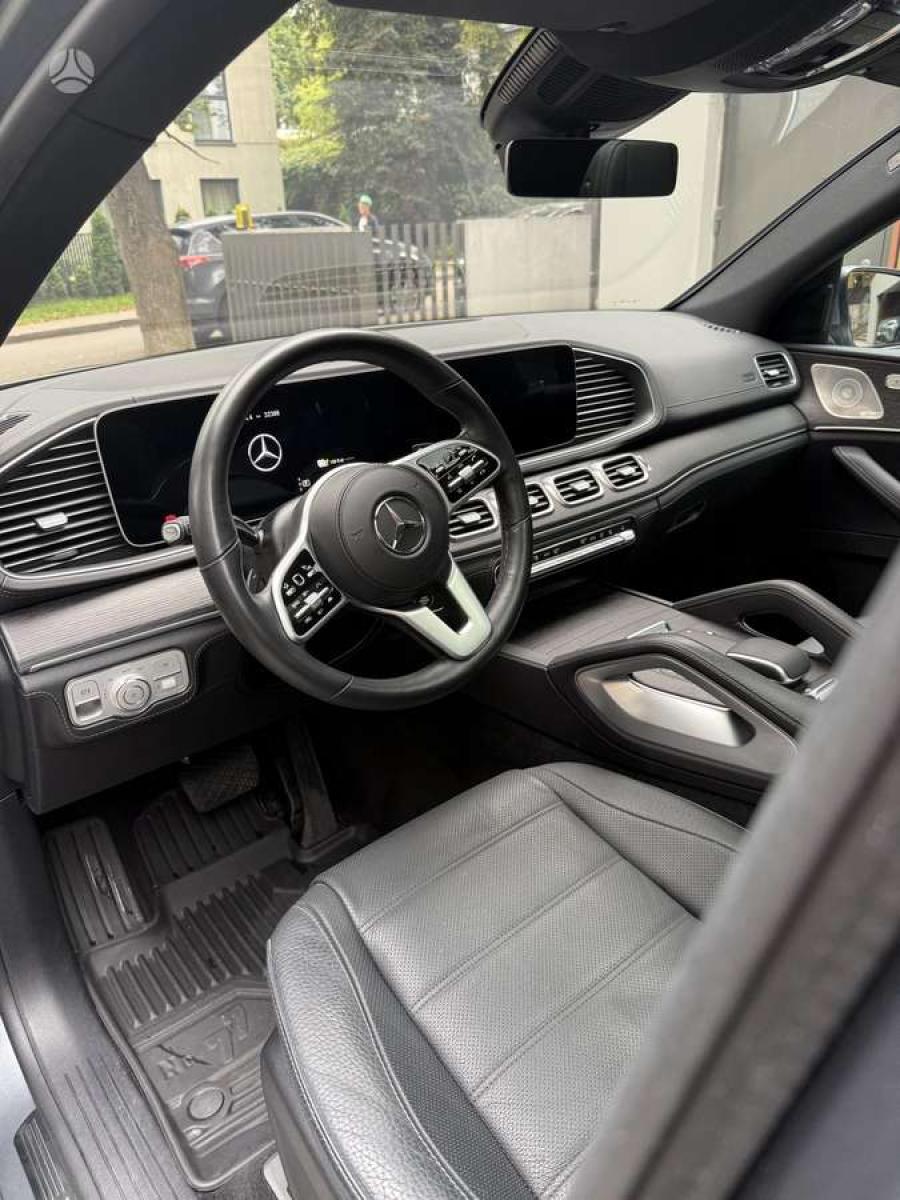 Grey Mercedes-Benz GLE 350 2021 in Vilnius, with an engine capacity of 1.99 L and mileage of 33 thousand km for 62800 €, photo 17 on AUTOMOTO.COM.LV