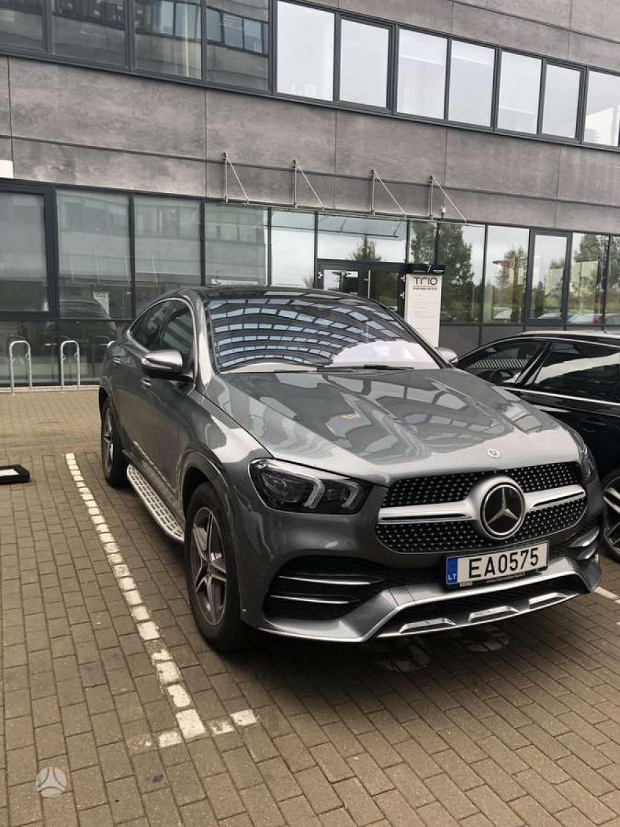 Grey Mercedes-Benz GLE 350 2021 in Vilnius, with an engine capacity of 1.99 L and mileage of 33 thousand km for 62800 €, photo 19 on AUTOMOTO.COM.LV
