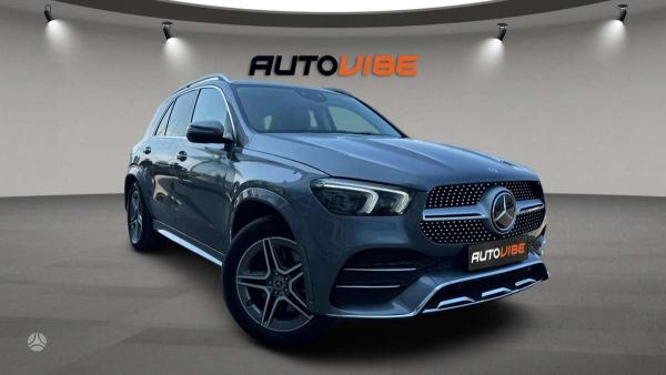 Grey Mercedes-Benz GLE 350 2022 in Vilnius, with an engine capacity of 1.95 L and mileage of 134 thousand km for 48888 €, photo 3 on AUTOMOTO.COM.LV