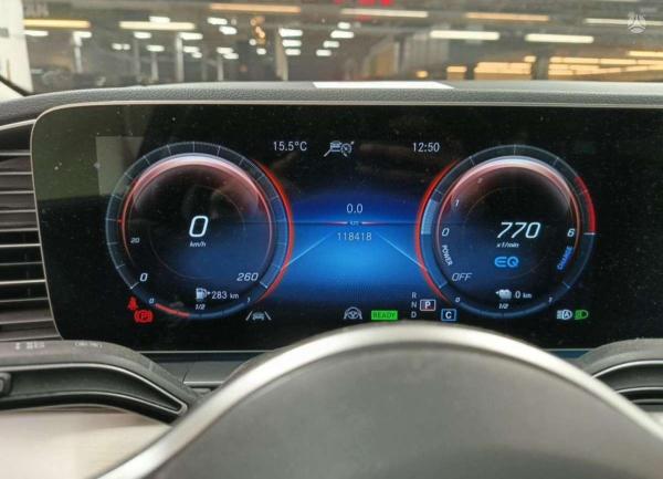 Серый Мерседес ГЛE 350 2022 в Вильнюс, объемом двигателя 1.95 л и пробегом 118 тыс. км за 39990 €, фото 10 на AUTOMOTO.COM.LV