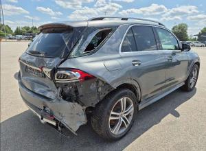 Серый Мерседес ГЛE 350 2022 в Клайпеда, объемом двигателя 1.95 л и пробегом 100 тыс. км за 19500 €, фото 5 на AUTOMOTO.COM.LV