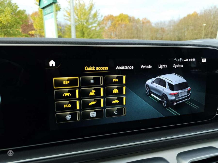 Серый Мерседес ГЛE 350 2022 в Каунас, объемом двигателя 1.99 л и пробегом 53 тыс. км за 54900 €, фото 13 на AUTOMOTO.COM.LV
