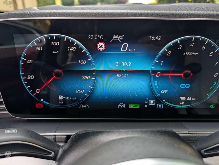 Серый Мерседес ГЛE 350 2022 в Каунас, объемом двигателя 1.99 л и пробегом 53 тыс. км за 54900 €, фото 17 на AUTOMOTO.COM.LV
