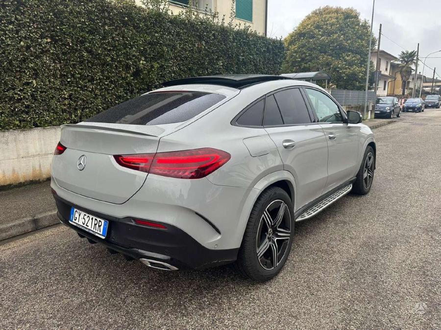 Grey Mercedes-Benz GLE 350 2025 in Kaunas, with an engine capacity of 2.00 L and mileage of 17 thousand km for 85000 €, photo 3 on AUTOMOTO.COM.LV
