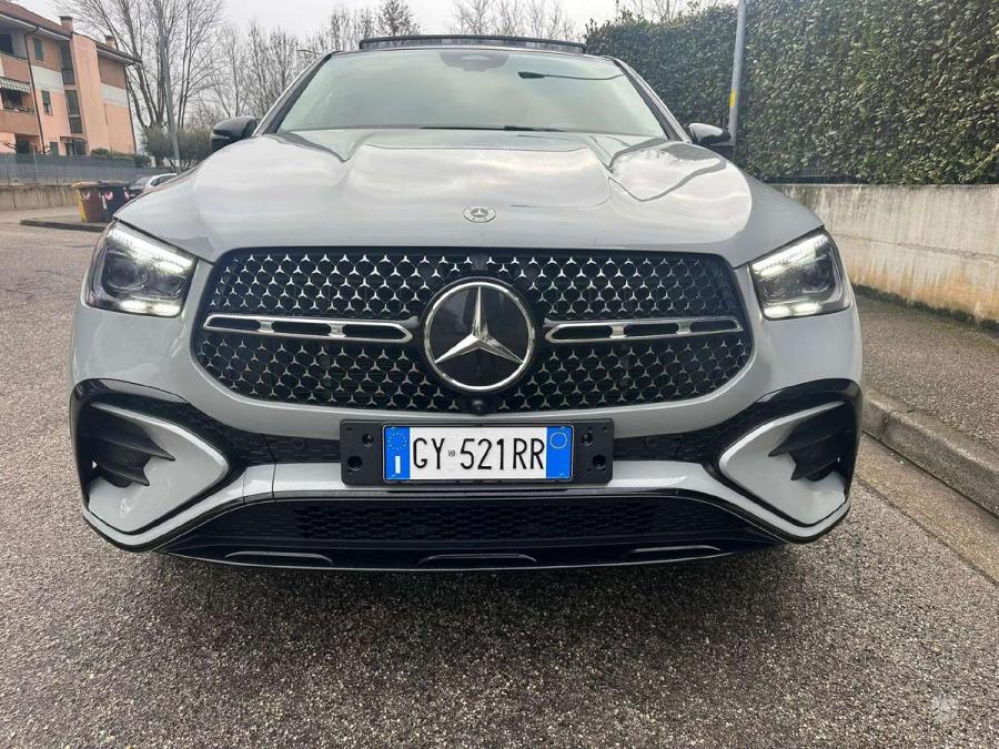 Grey Mercedes-Benz GLE 350 2025 in Kaunas, with an engine capacity of 2.00 L and mileage of 17 thousand km for 85000 €, photo 6 on AUTOMOTO.COM.LV