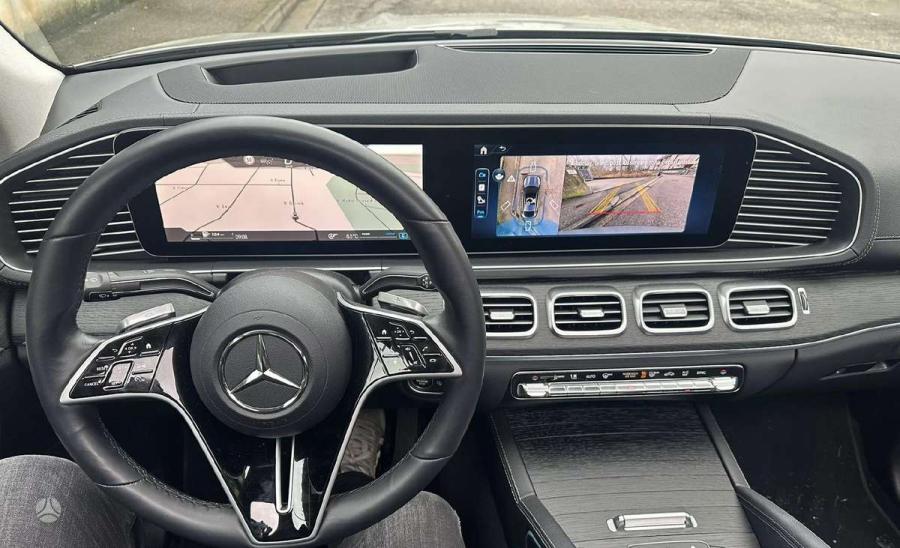 Pelēks Mercedes-Benz GLE 350 2025 Kauņa, ar dzinēja tilpumu 2.00 L un nobraukumu 17 tūkst. km par 85000 €, foto 8 vietnē AUTOMOTO.COM.LV