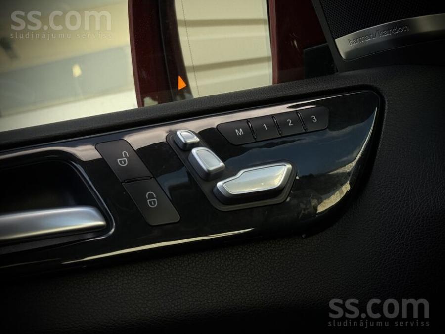 Red Mercedes-Benz GLE 350 2016 in Tukums, with an engine capacity of 3.00 L and mileage of 156 thousand km for 35990 €, photo 13 on AUTOMOTO.COM.LV