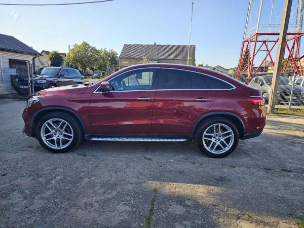 Sarkans Mercedes-Benz GLE 350 2016 Tauragė, ar dzinēja tilpumu 2.99 L un nobraukumu 257 tūkst. km par 23500 €, foto 8 vietnē AUTOMOTO.COM.LV