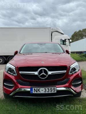 Sarkans Mercedes-Benz GLE 350 2019 Liepāja, ar dzinēja tilpumu 3.00 L un nobraukumu 95 tūkst. km par 45000 €, foto 6 vietnē AUTOMOTO.COM.LV
