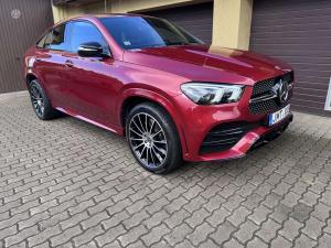 Red Mercedes-Benz GLE 350 2020 in Pasvalys, with an engine capacity of 2.93 L and mileage of 80 thousand km for 61000 €, photo  on AUTOMOTO.COM.LV