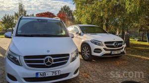 White Mercedes-Benz GLE 350 2016 in Cesis, with an engine capacity of 3.00 L and mileage of 216 thousand km for 28900 €, photo 13 on AUTOMOTO.COM.LV