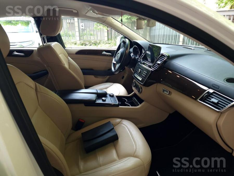 Белый Мерседес ГЛE 350 2018 в Рига, объемом двигателя 3.00 л и пробегом 139 тыс. км за 27200 €, фото 7 на AUTOMOTO.COM.LV