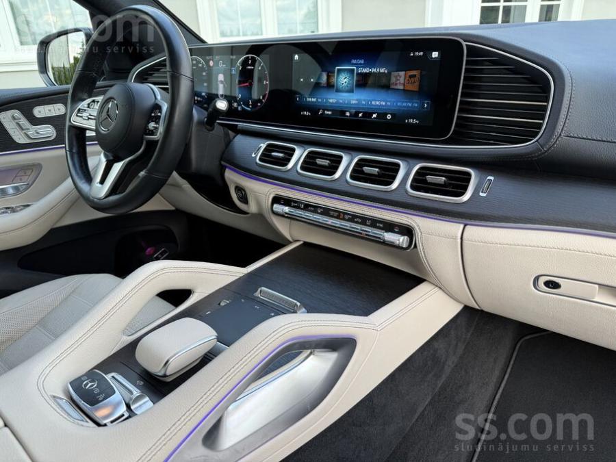 Balts Mercedes-Benz GLE 350 2021 Rīga, ar dzinēja tilpumu 3.00 L un nobraukumu 78 tūkst. km par 63500 €, foto 7 vietnē AUTOMOTO.COM.LV