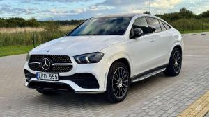 Balts Mercedes-Benz GLE 350 2023 Gargždai, ar dzinēja tilpumu 1.99 L un nobraukumu 119 tūkst. km par 72000 €, foto  vietnē AUTOMOTO.COM.LV