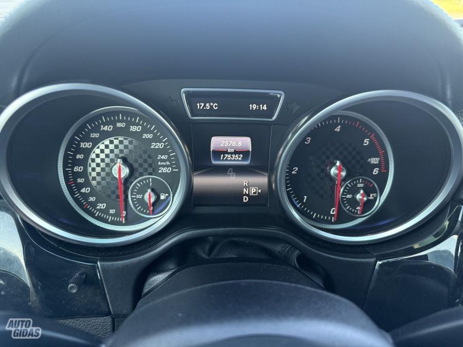 White Mercedes-Benz GLE 350 2014 in Siauliai, with an engine capacity of 3.00 L and mileage of 175 thousand km for 18400 €, photo 7 on AUTOMOTO.COM.LV