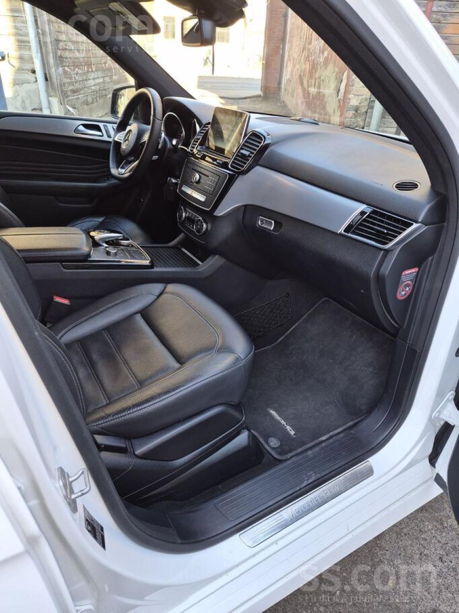 Balts Mercedes-Benz GLE 350 2015 Rīga, ar dzinēja tilpumu 3.00 L un nobraukumu 212 tūkst. km par 21500 €, foto 13 vietnē AUTOMOTO.COM.LV