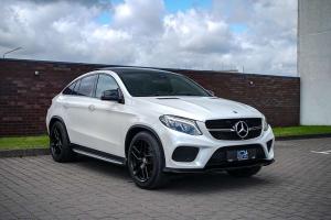 White Mercedes-Benz GLE 350 2015 in Marijampole, with an engine capacity of 2.99 L and mileage of 85 thousand km for 35950 €, photo  on AUTOMOTO.COM.LV