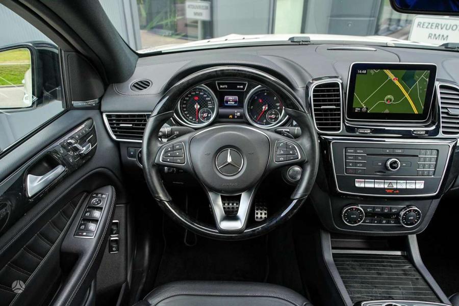 Balts Mercedes-Benz GLE 350 2015 Kauņa, ar dzinēja tilpumu 2.99 L un nobraukumu 85 tūkst. km par 35950 €, foto 19 vietnē AUTOMOTO.COM.LV