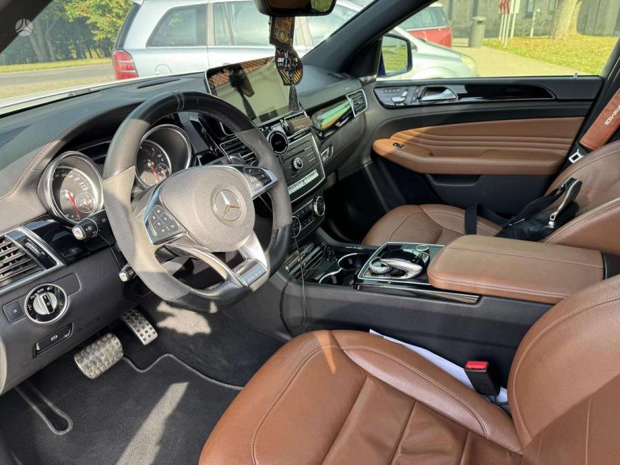 Белый Мерседес ГЛE 350 2015 в Каунас, объемом двигателя 2.99 л и пробегом 256 тыс. км за 27500 €, фото 19 на AUTOMOTO.COM.LV