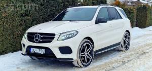 White Mercedes-Benz GLE 350 2016 in Riga, with an engine capacity of 3.00 L and mileage of 0 thousand km for 24950 €, photo  on AUTOMOTO.COM.LV