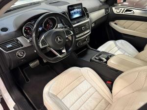 White Mercedes-Benz GLE 350 2016 in Vilnius, with an engine capacity of 2.99 L and mileage of 93 thousand km for 33990 €, photo 12 on AUTOMOTO.COM.LV