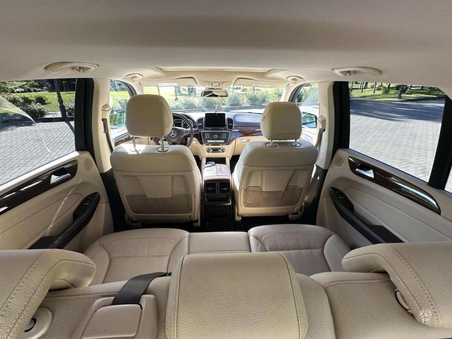 Balts Mercedes-Benz GLE 350 2016 Šauļi, ar dzinēja tilpumu 3.50 L un nobraukumu 253 tūkst. km par 18900 €, foto 7 vietnē AUTOMOTO.COM.LV