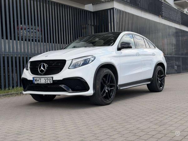 Balts Mercedes-Benz GLE 350 2016 Viļņa, ar dzinēja tilpumu 2.99 L un nobraukumu 92 tūkst. km par 34990 €, foto 2 vietnē AUTOMOTO.COM.LV