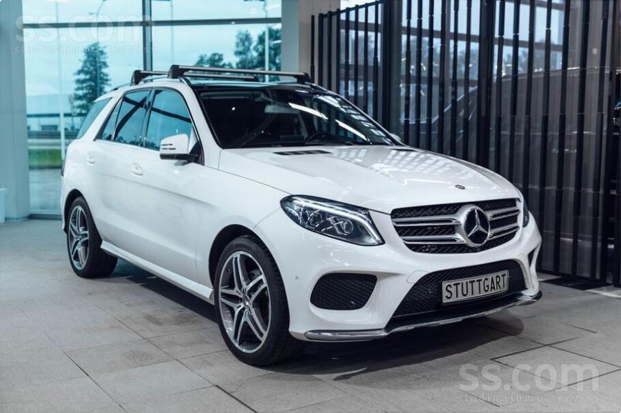 Balts Mercedes-Benz GLE 350 2017 Rīga, ar dzinēja tilpumu 3.00 L un nobraukumu 198 tūkst. km par 25500 €, foto 1 vietnē AUTOMOTO.COM.LV