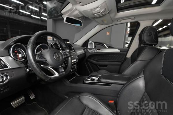 Белый Мерседес ГЛE 350 2017 в Рига, объемом двигателя 3.00 л и пробегом 198 тыс. км за 25500 €, фото 10 на AUTOMOTO.COM.LV