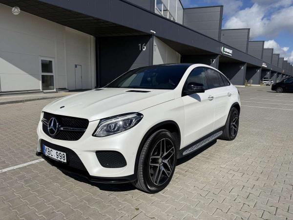 Balts Mercedes-Benz GLE 350 2017 Viļņa, ar dzinēja tilpumu 2.99 L un nobraukumu 180 tūkst. km par 30850 €, foto 6 vietnē AUTOMOTO.COM.LV
