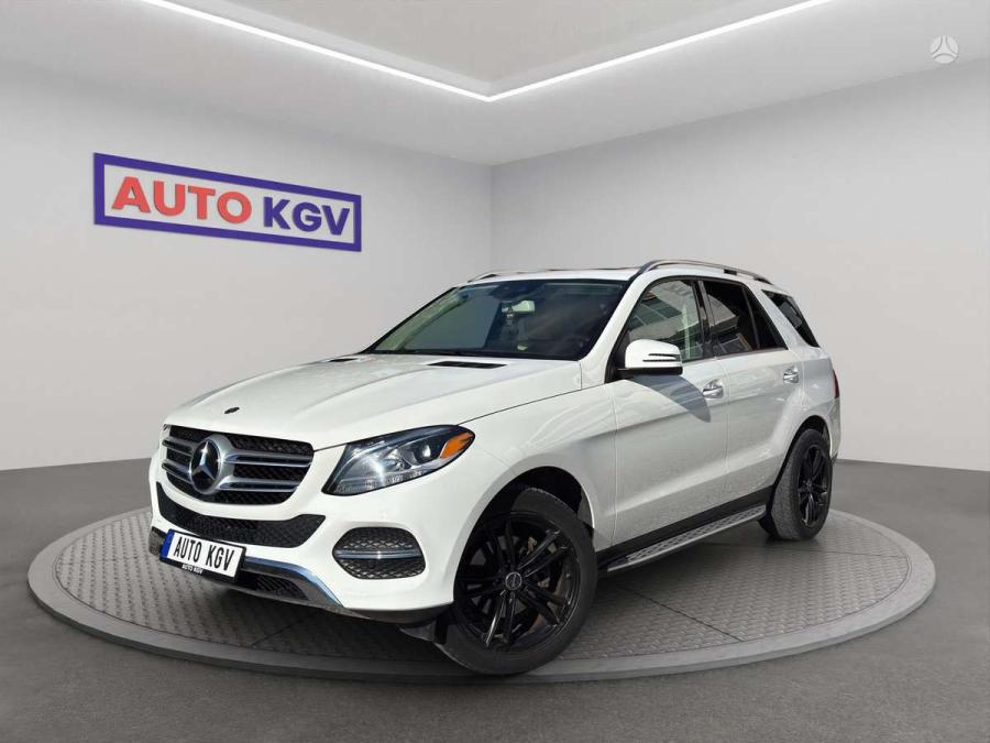 Белый Мерседес ГЛE 350 2018 в Клайпеда, объемом двигателя 3.50 л и пробегом 99 тыс. км за 24499 €, фото 1 на AUTOMOTO.COM.LV
